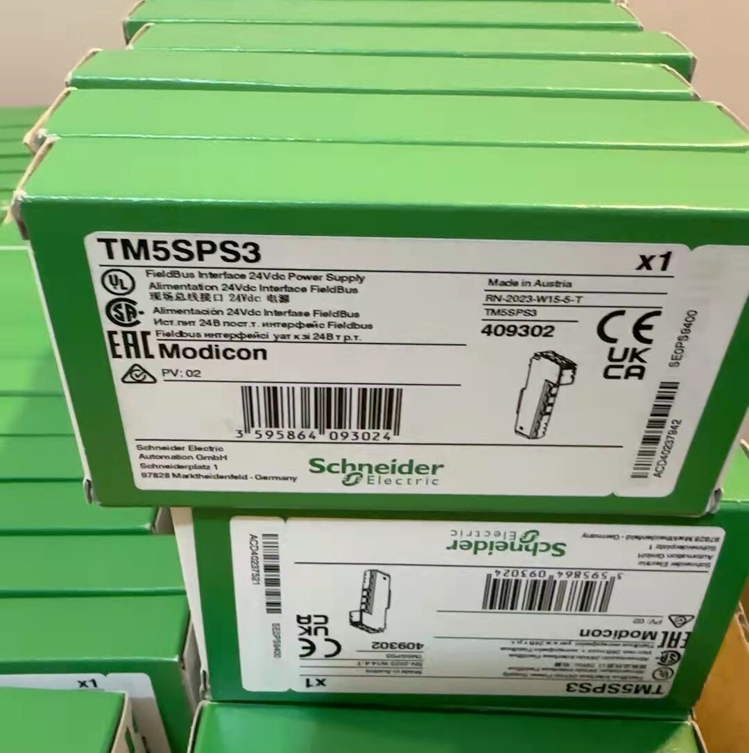 1pcs Schneider TM5SPS3 for CANopen interface module and I/O module - 24 ...