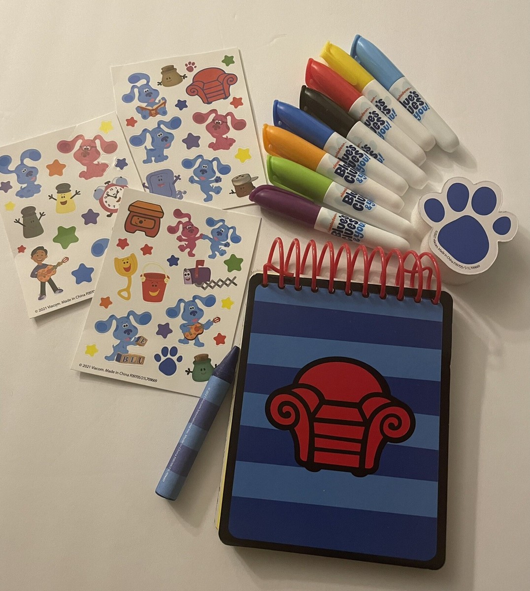 Blues Clues Notebook Crayon NickALive!: Introducing The Handy Dandy