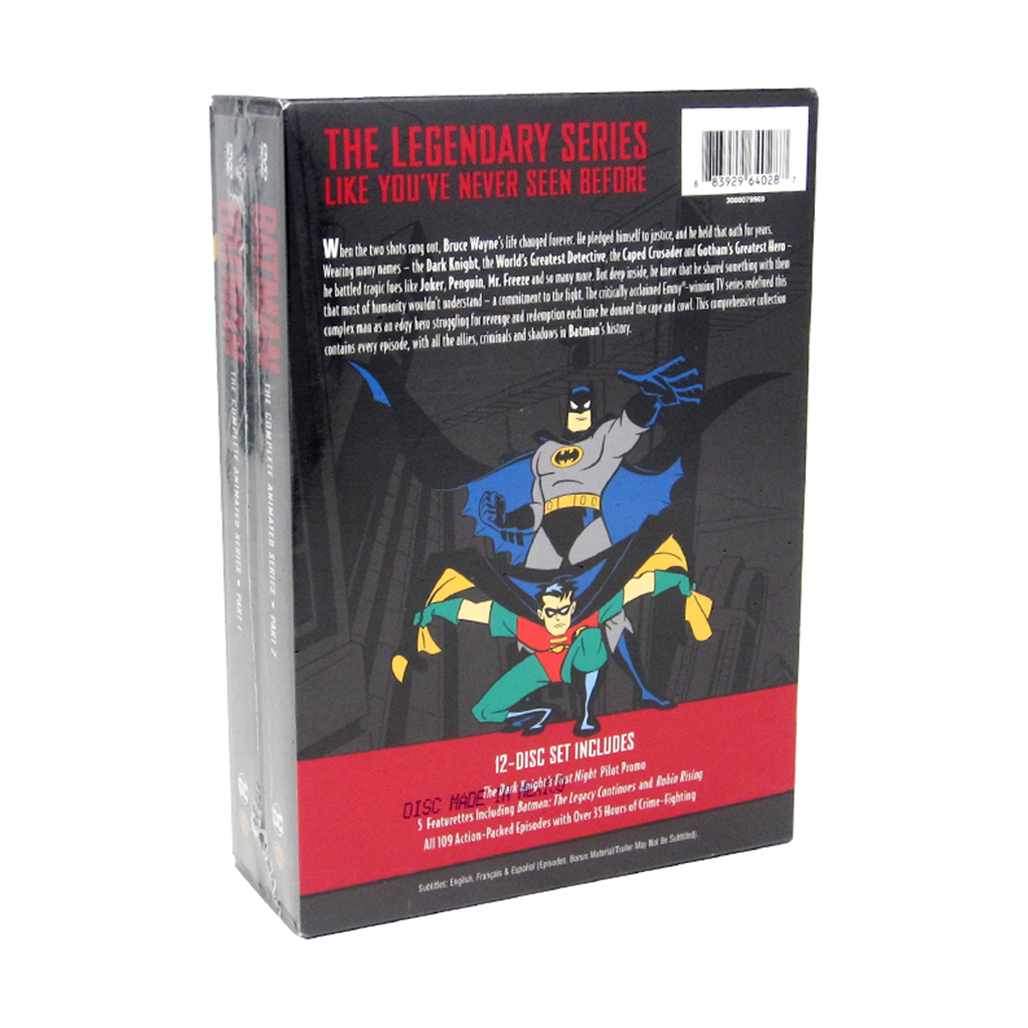 Batman Complete Animated Series DVD Set Fast shipping 24 Hour Ship ...