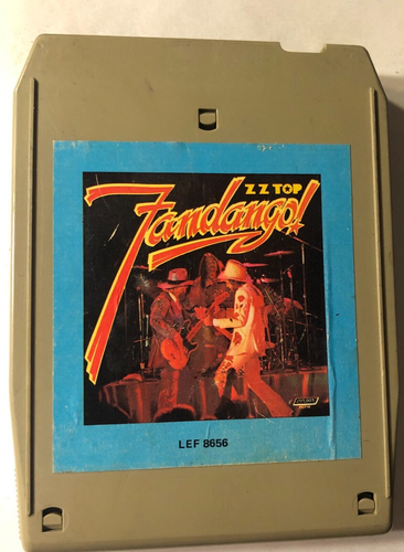 ZZ Top Fandango 8 Track Tape LEF 8656 club ed | eBay