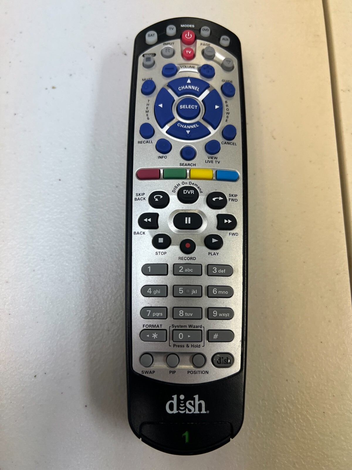 DISH Network 20.1 IR Satellite Receiver Replacement Remote Control ...