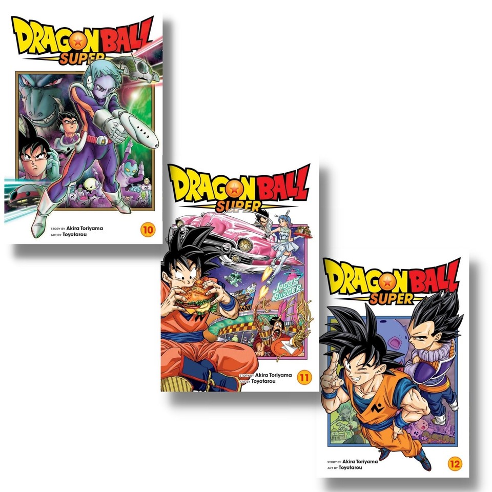 Dragon Ball Super Manga Vol. 10-18 In English by Akira Toriyama-Viz ...