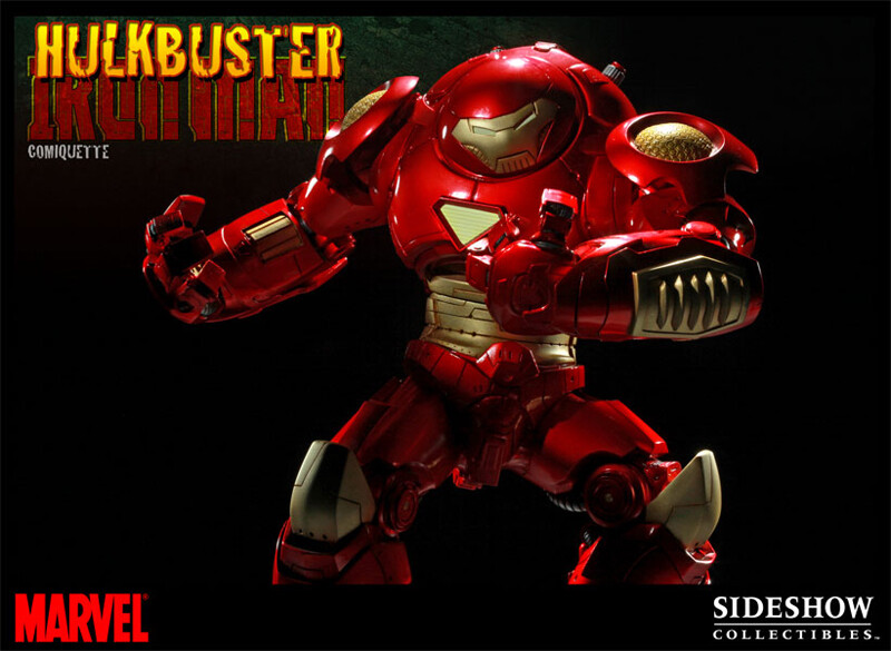 HULKBUSTER IRON MAN Polystone Statue by Sideshow Collectibles Exclusive ...