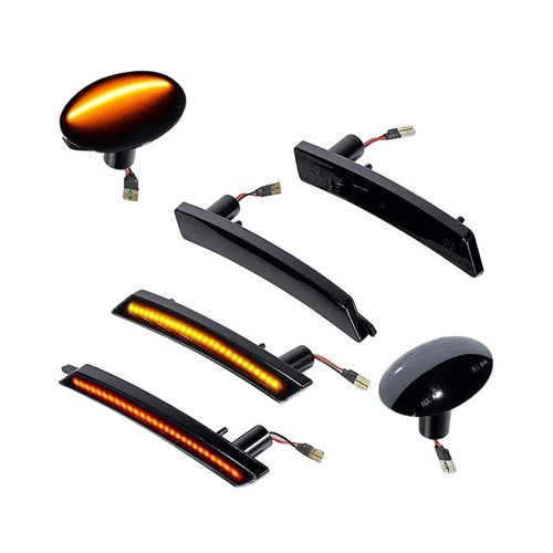 Fit For Mini Cooper R55 R56 R58 R59 LED Side Marker Fender Light Turn ...