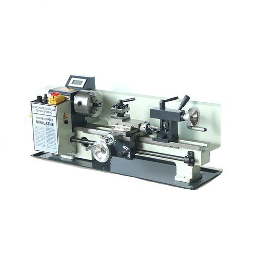 Metal Bench Lathe Mini Precision Wood Lathe Turning Machine 2500rpm ...