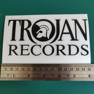 Trojan Records logo Style #2 - Car/Van/Camper/Bike Decal Sticker Vinyl ...