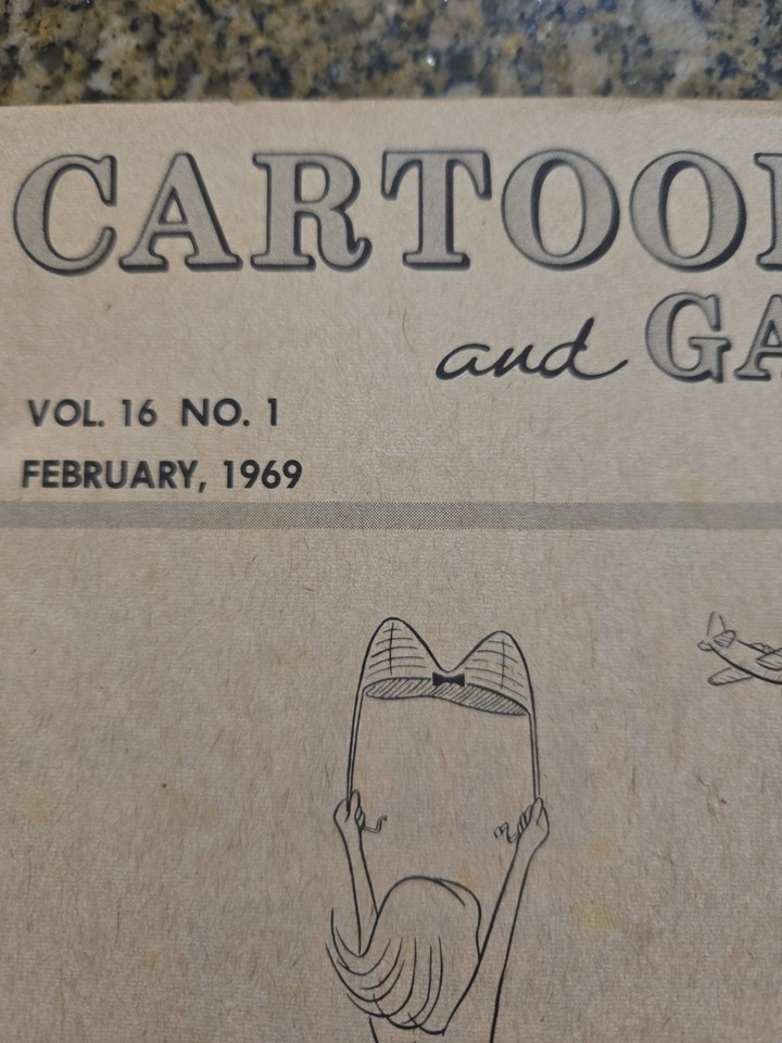 Vintage, Cartoons and Gags Magazine, Vol. 16 No. 1 February 1969 | eBay