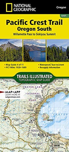 PACIFIC CREST TRAIL, OREGON SOUTH [WILLAMETTE PASS TO By National ...