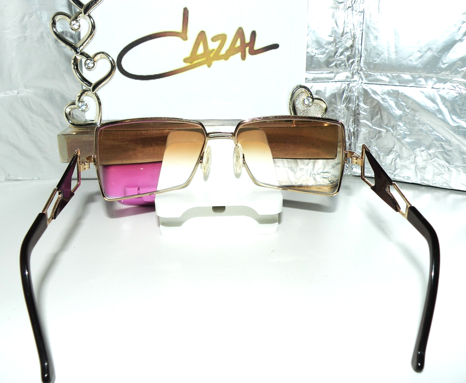 1990 CAZAL MOD. 969 COL. 700 GERMANY LOGO SUNGLASSES W/RHINESTONES BOX ...