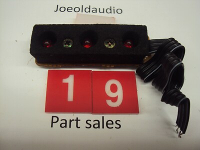 Nikko Alpha 130 Red LED Board Speaker A/B/ON/OFF. Tested. Parting Out ...