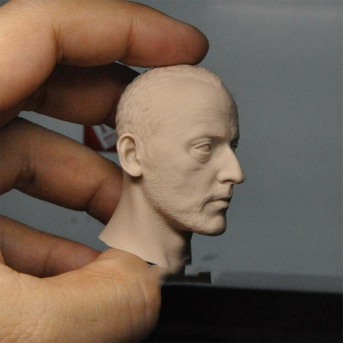 DIY 1/6 Killer Léon Jean Reno Head Sculpt Carved Fit 12in Male HT ...