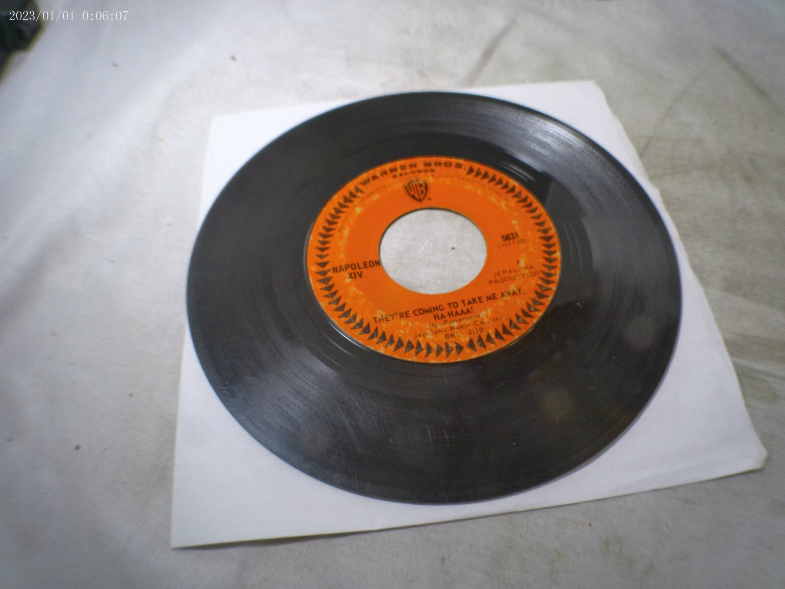 They're Coming to Take Me Away - Napoleon XiV- 45 rpm record -b | eBay