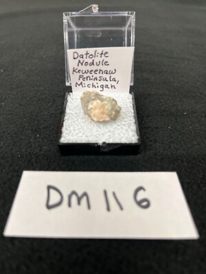 Datolite MicroMount Mineral Keweenaw Peninsula Michigan DM116 | eBay