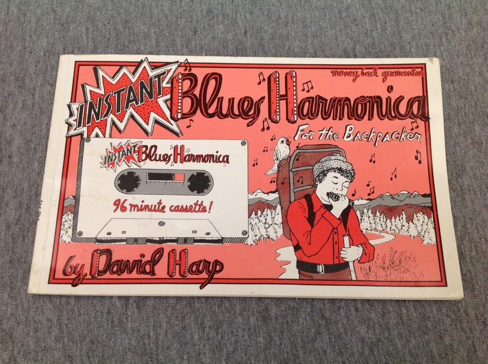 Instant Blues Harmonica For The Backpacker Book | eBay