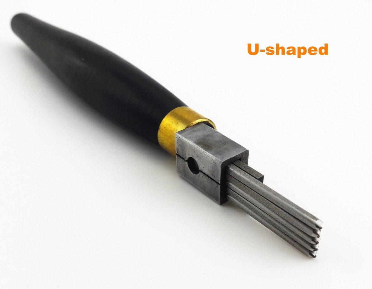 U Shaped Chisel 5Pcs Special Shaped Screwdriver Set 6.35mm 1/4