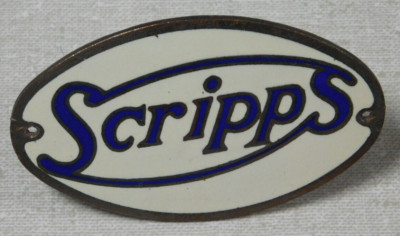 Scripps car emblem radiator badge | eBay