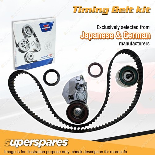 Superspares Timing Belt Kit for Kia Sportage KM 2.0L 4cyl SOHC D4EA Ref ...