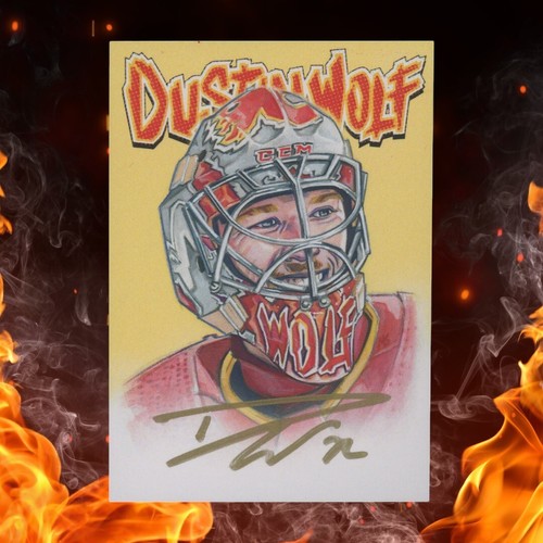 2024 MTP Promo DUSTIN WOLF Rookie Auto Artist Card Gold Ink MATT ...