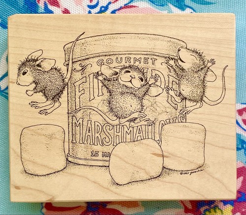 NEW! MARSHMALLOW BOUNCE House Mouse mice jumping dessert stay puft ...