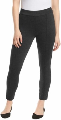 Anne Klein Womens Midweight Tummy Control Ponte Pant XX-Large, Charcoal ...