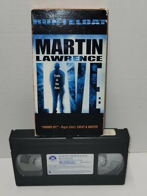 Martin Lawrence Live - Runteldat (VHS, 2003) Stand up comedy Run tell ...