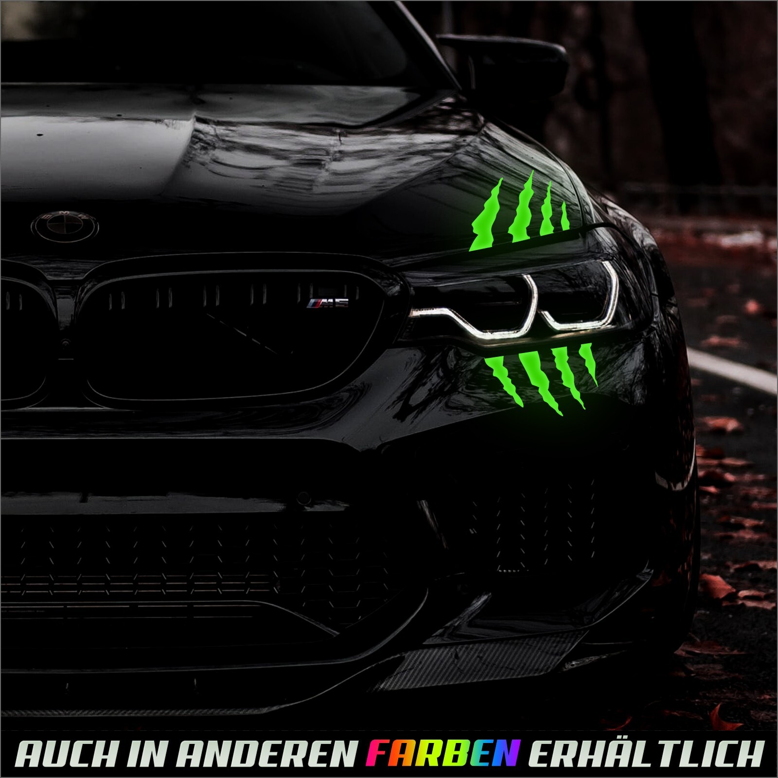 2 STÜCK KRATZER KRALLE BEAST Quad Motorrad Helm Aufkleber ...