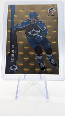 2021-22 UD HOLOGRFX ALEX NEWHOOK GOLD ROOKIE #HG-7 COLORADO AVALANCHE ...
