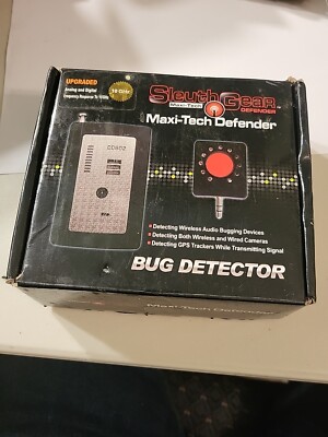 SleuthGear DD802 Maxi-Tech Defender Personal GPS/Camera/Audio Bug ...