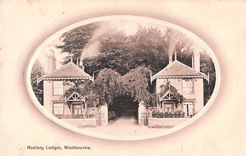 RECTORY LODGES WESTBOURNE SUSSEX NEAR EMSWORTH POSTCARD 1915 | eBay UK