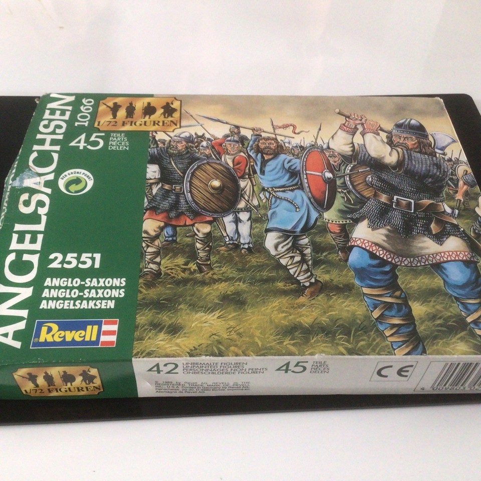 1:72 ANGLO-SAXONS 1066 MODEL KIT FIGURES REVELL HISTORICAL WARGAMING ...