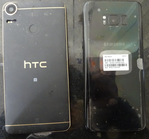 Two Mobile Phones for Spares Or Repair AS PICTURED. HTC and Samsung | eBay