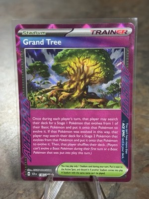 Grand Tree 136/142 - Stellar Crown - Pokemon TCG - ACE SPEC Rare | eBay