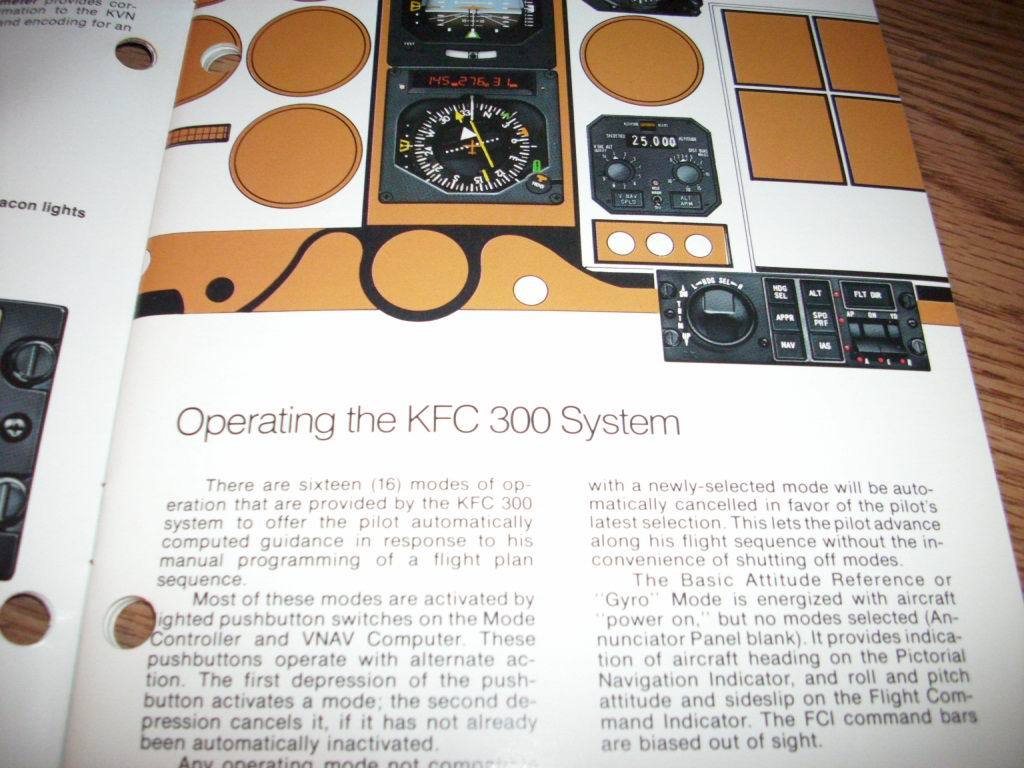 King KFC-300 Flight Control Pilot's Guide Manual | eBay