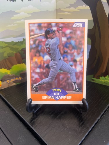 1989 Score Brian Harper #408 Baseball Card | eBay