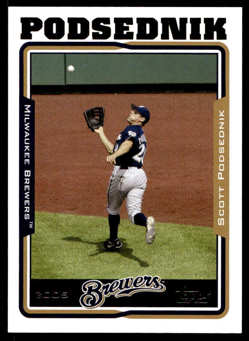 2005 Topps #34 Scott Podsednik Milwaukee Brewers | eBay