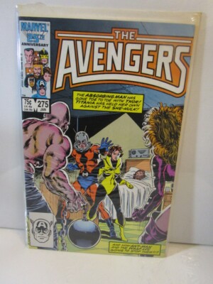 AVENGERS #275 JAN 1987 FEATURING ANTMAN AND WASP!~ MARVEL COMICS 25TH ...