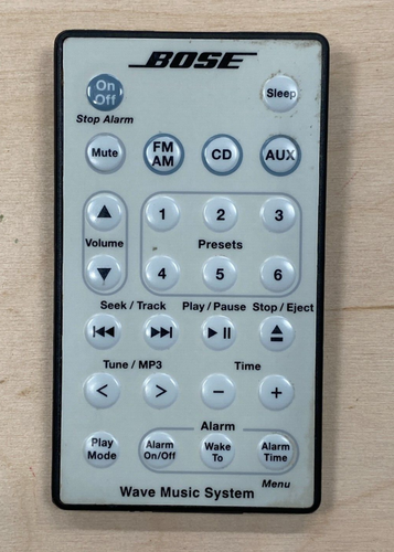 Genuine Bose Wave Radio Remote Control, also for AWRCC1 & 2 Wave Music ...