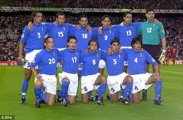 ITALY 2000 2002 LULIANO HOME SHIRT MATCH ISSUE FOOTBALL ITALY 2000 2002 LULIANO HOME SHIRT MATCH ISSUE FOOTBALL