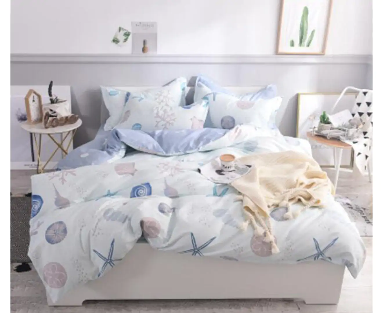 3D Starfish Shell 30279 Quilt Cover Set Bedding Set Pillowcases Duvet ...
