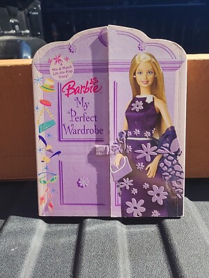 2004 Barbie My Perfect Wardrobe Lift The Flap Picture Book | eBay