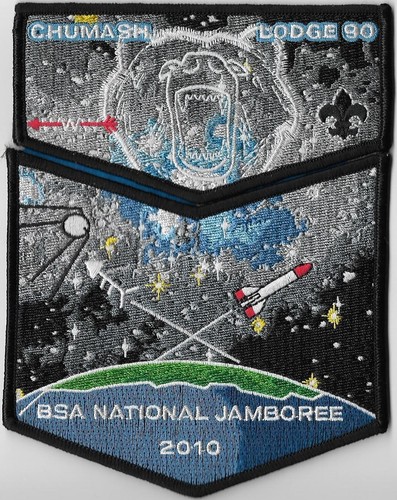 Lodge 90 Chumash 2010 National Jamboree 2-piece OA flap set (WW) | eBay