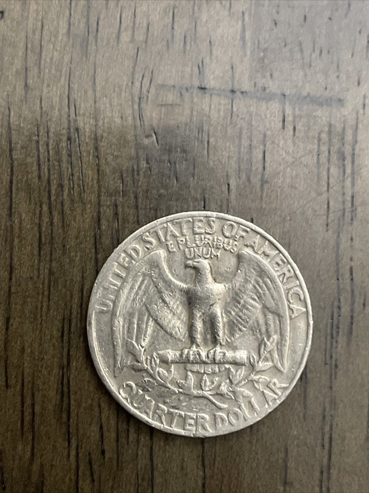 1966 Quarter with rim error, no mint mark, And Letters Error extremely ...