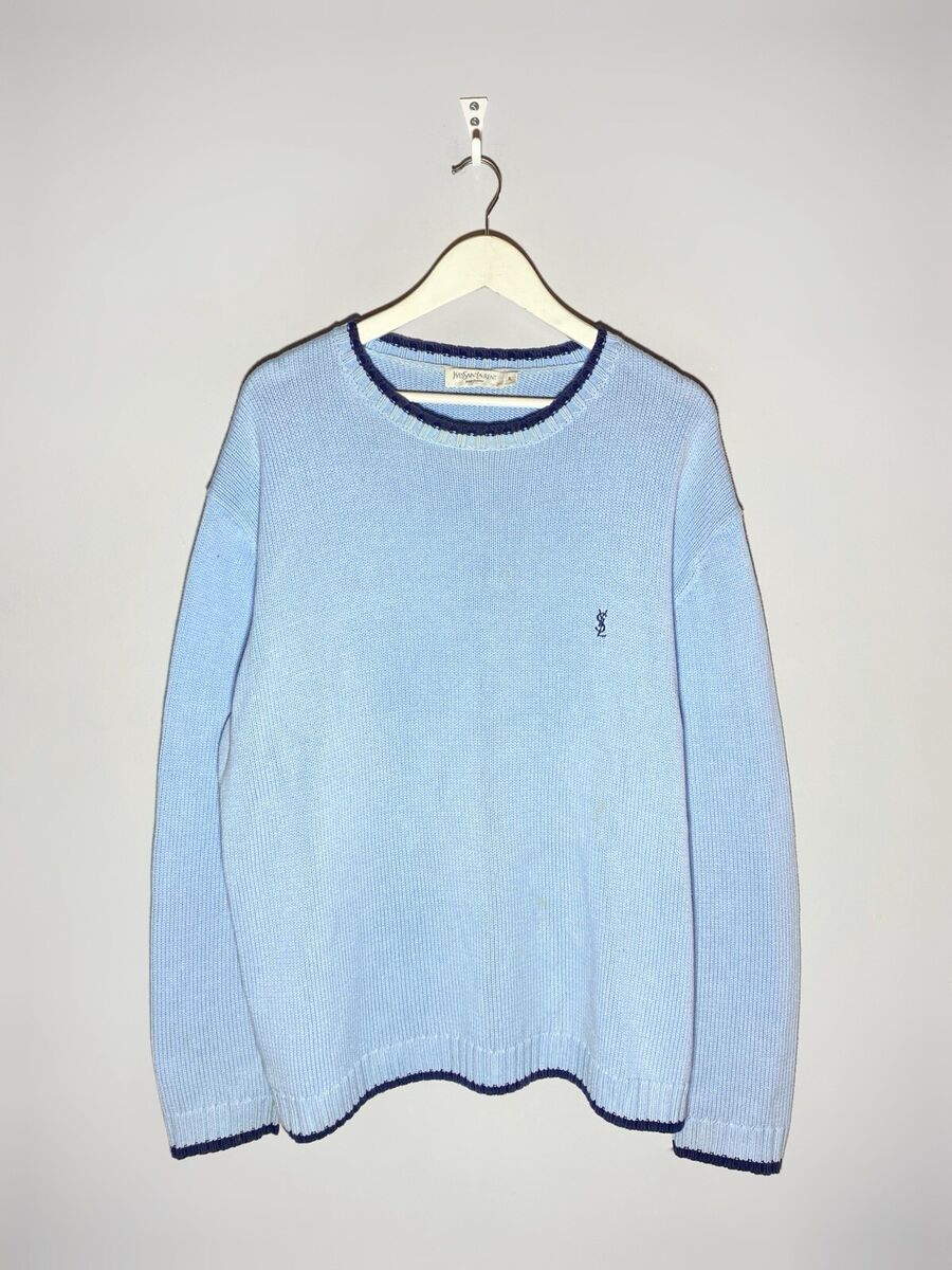 Vintage Yves Saint Laurent Authentic Heavy Knit Cotton Vintage Yves Saint Laurent Authentic Heavy Knit Cotton
