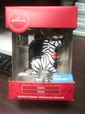 HALLMARK ZEBRA ORNAMENT (Ornament, 2022, Hallmark) NEW | eBay Australia