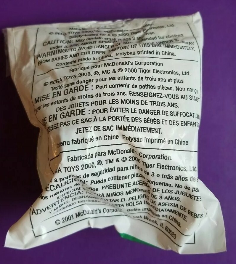 2001 McDonald's Happy Meal Toy, Robo-Chi Pets # 4 Meow-Chi | eBay