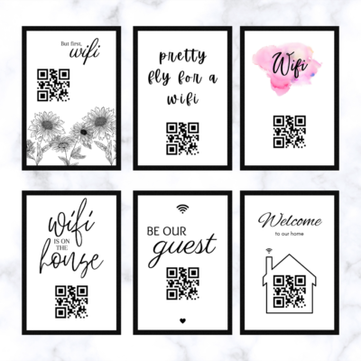 Qr Code Wall Art
