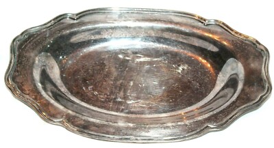 Reed & Barton Silverplate Silver Plate #1902 Hampton Court Oval ...