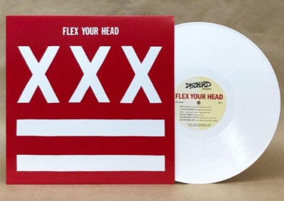 Dischord Records "FLEX YOUR HEAD" RARE WHITE LP minor threat black flag SOA punk | eBay