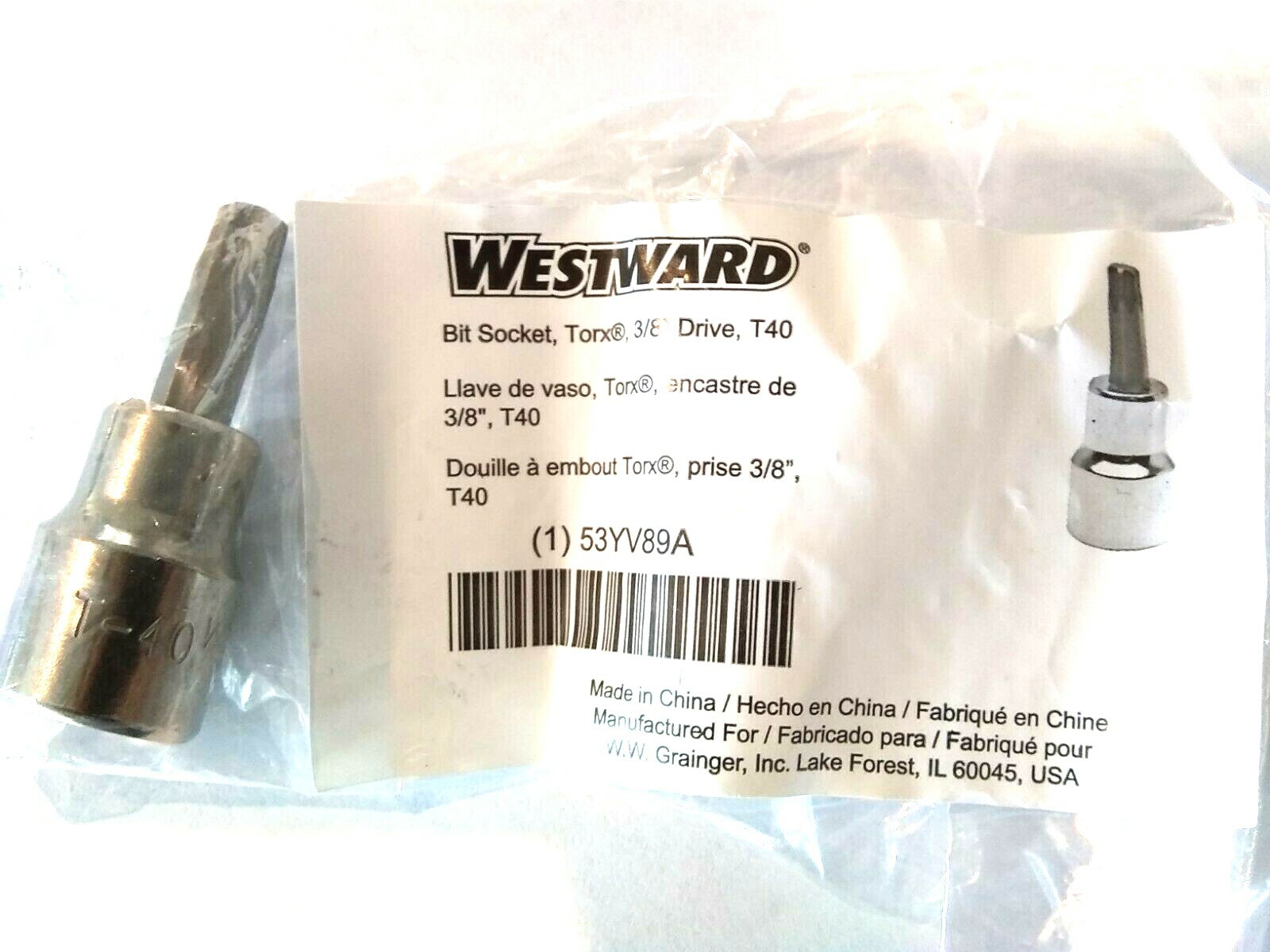 Socket T40 Torx metric 3/8 DR T-40 Tip NEW | eBay