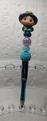 Disney Doorables Beaded Character Pen Aladdin Jasmine | eBay